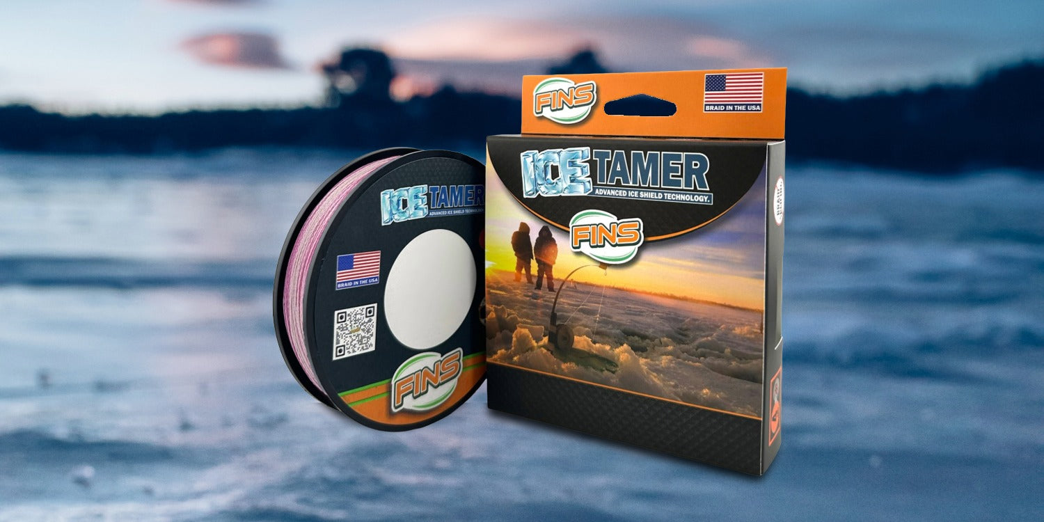 Precision Under Ice: FINS Adds a 2 lb Option to Icetamer – FINS Braids