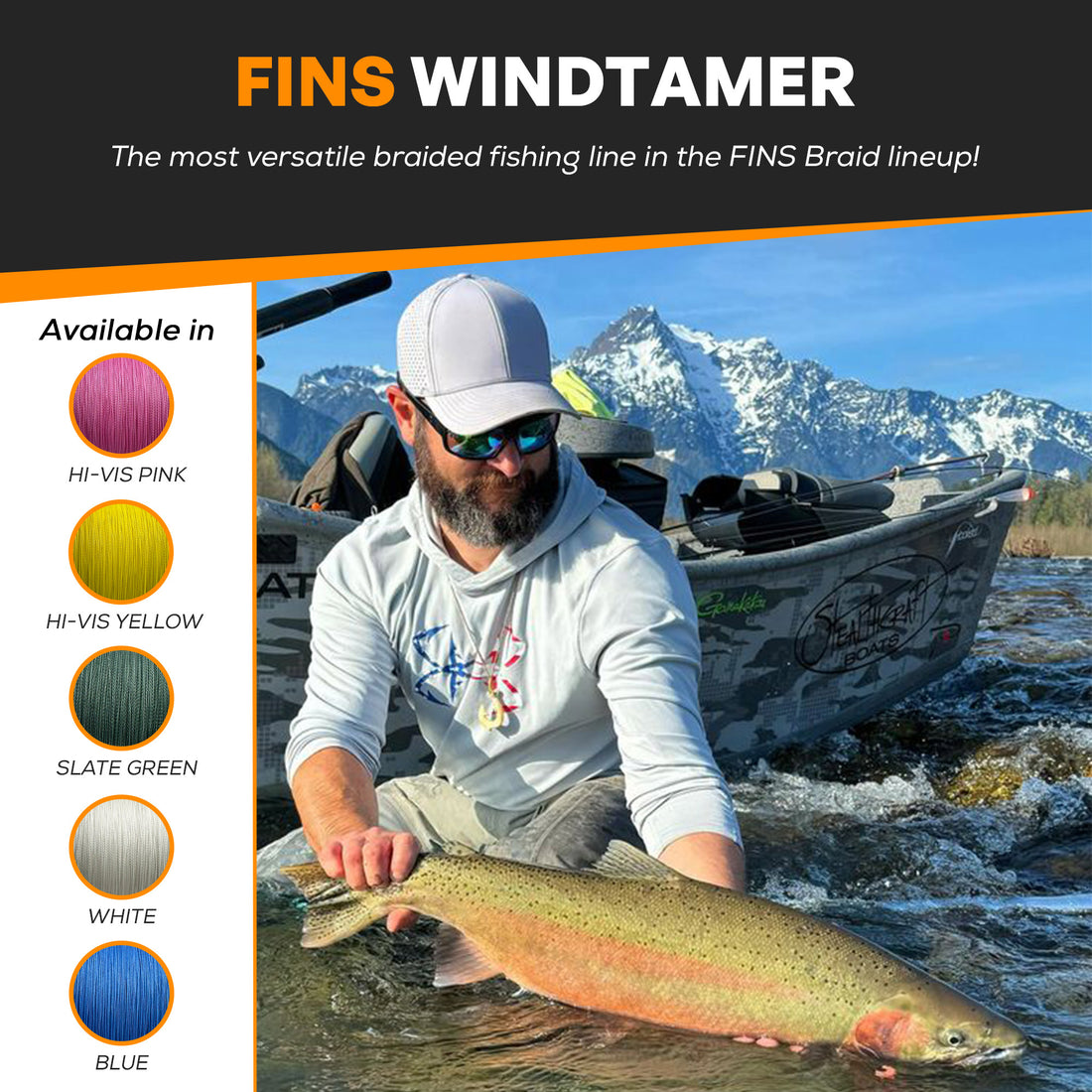 FINS Braids | American Braided Fishing Lines | Made in the USA