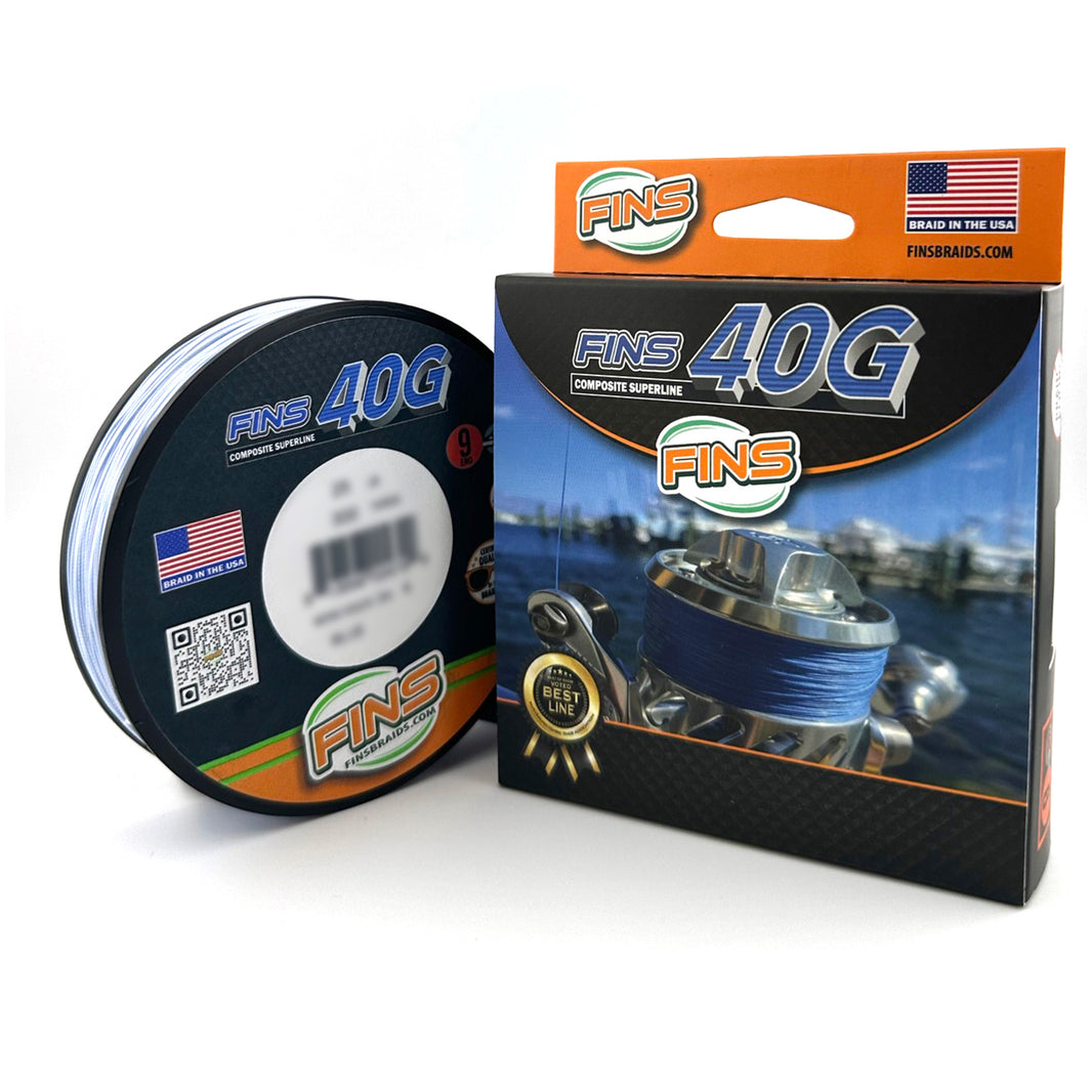 FINS 40G Braided Fishing Lines – FINS Braids